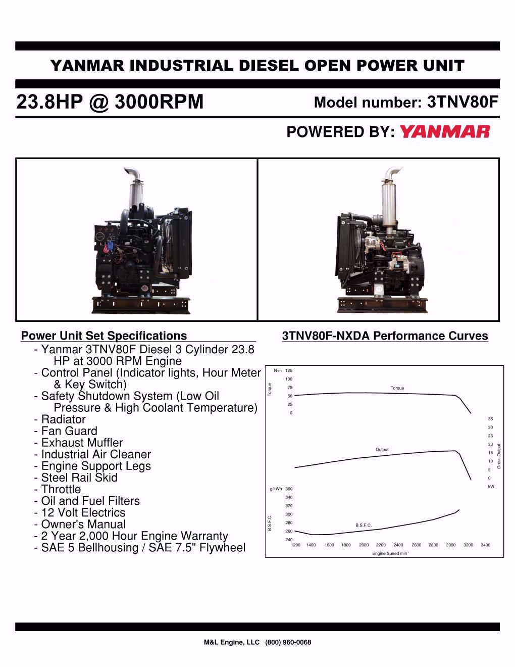 M & L Engines|3TNV80F-NXDA