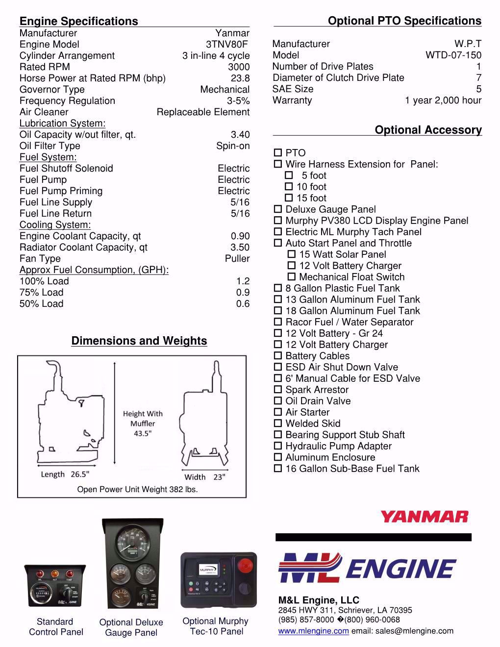 M & L Engines|3TNV80F-NXDA